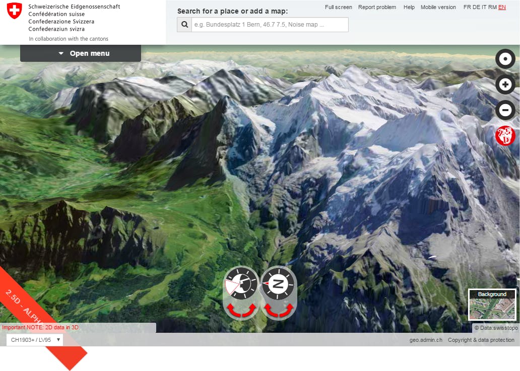 3D Scenes map.geo.admin.ch — Shorthand Social