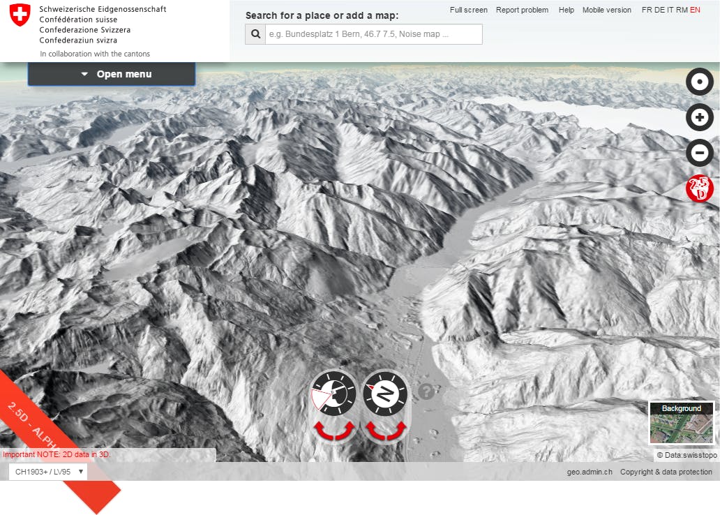 3D Scenes map.geo.admin.ch — Shorthand Social