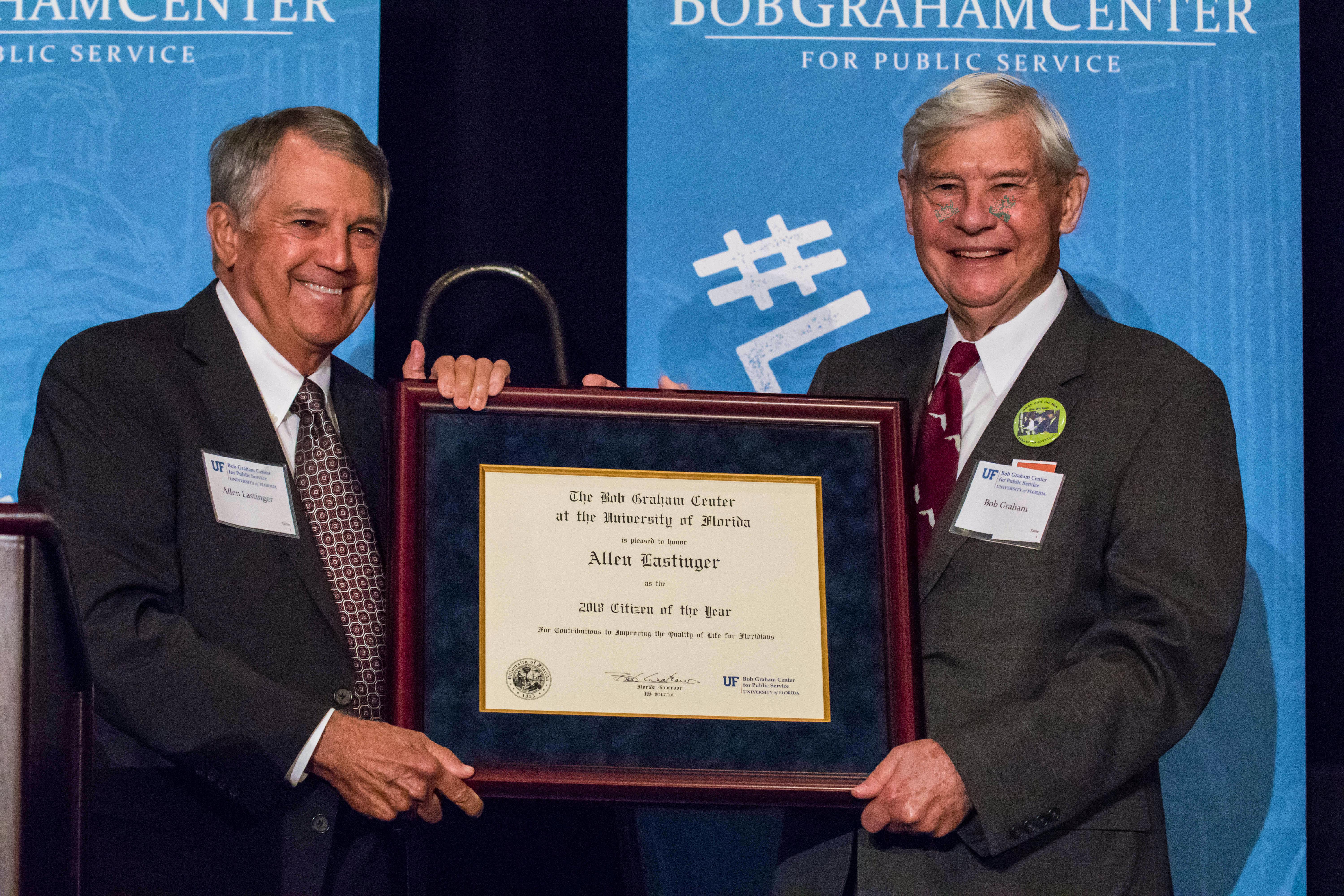 Graham Center Honors Two Great Floridians — Shorthand Social