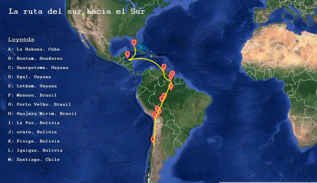 La ruta del Sur... hacia el Sur — Shorthand Social