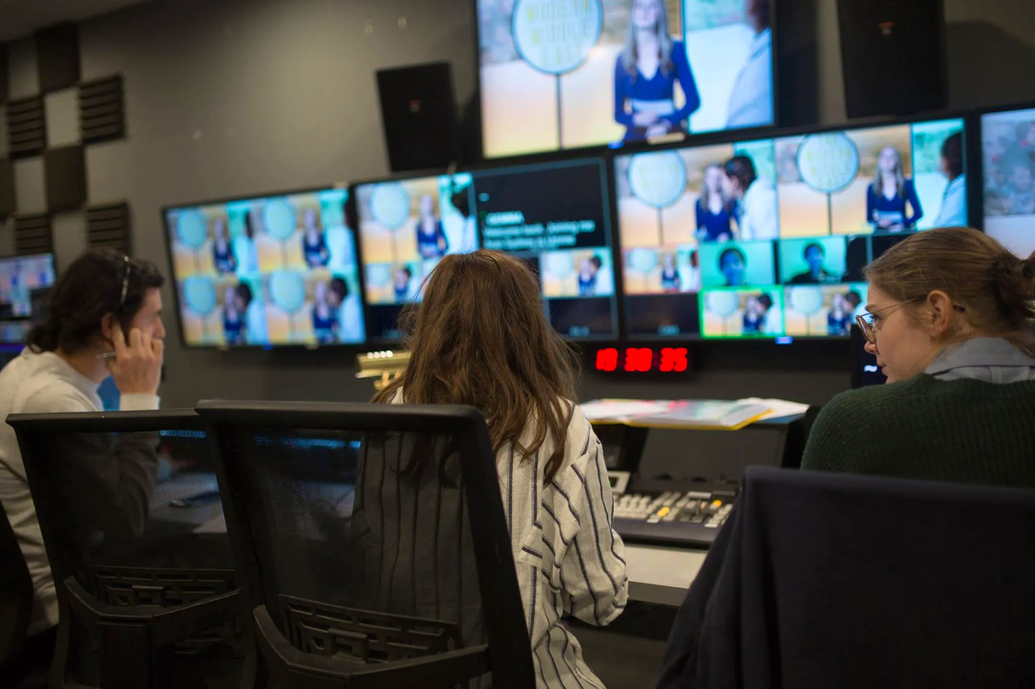 "Most of the time it makes me quite nervous" says producer Ashley Thom ...