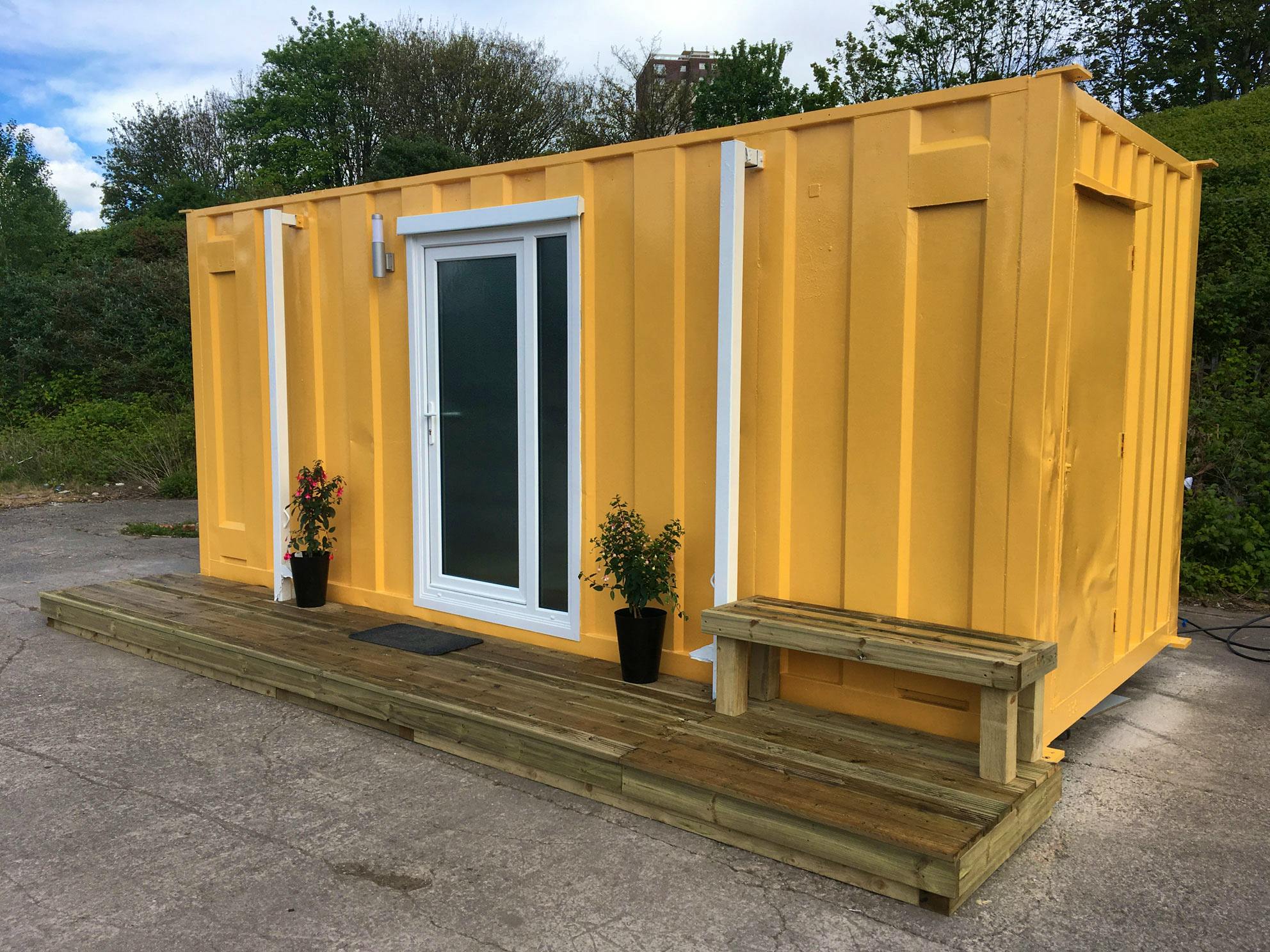 Bristol community turns shipping containers into homes — Shorthand Social