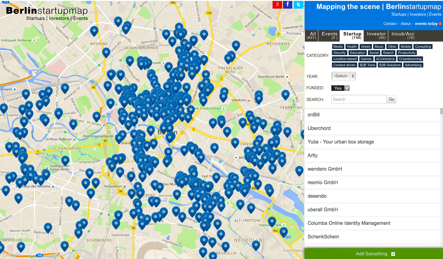 Berlin startup scene — Shorthand Social