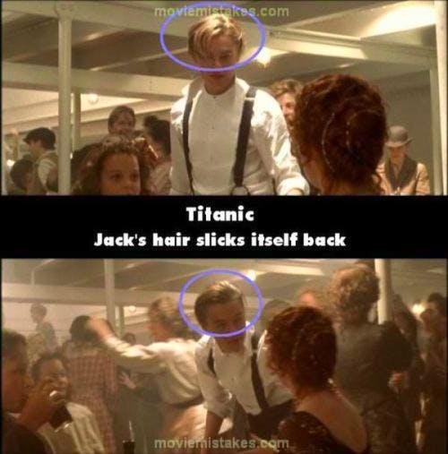 Titanic Movie Inaccuracies